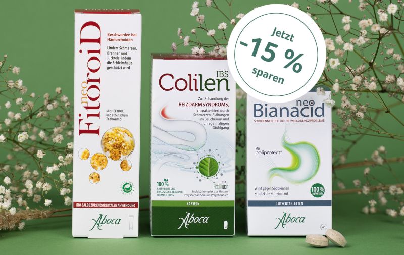 Aboca NeoBianacid | Gegen Sodbrennen, Völlegefühl und Blähungen