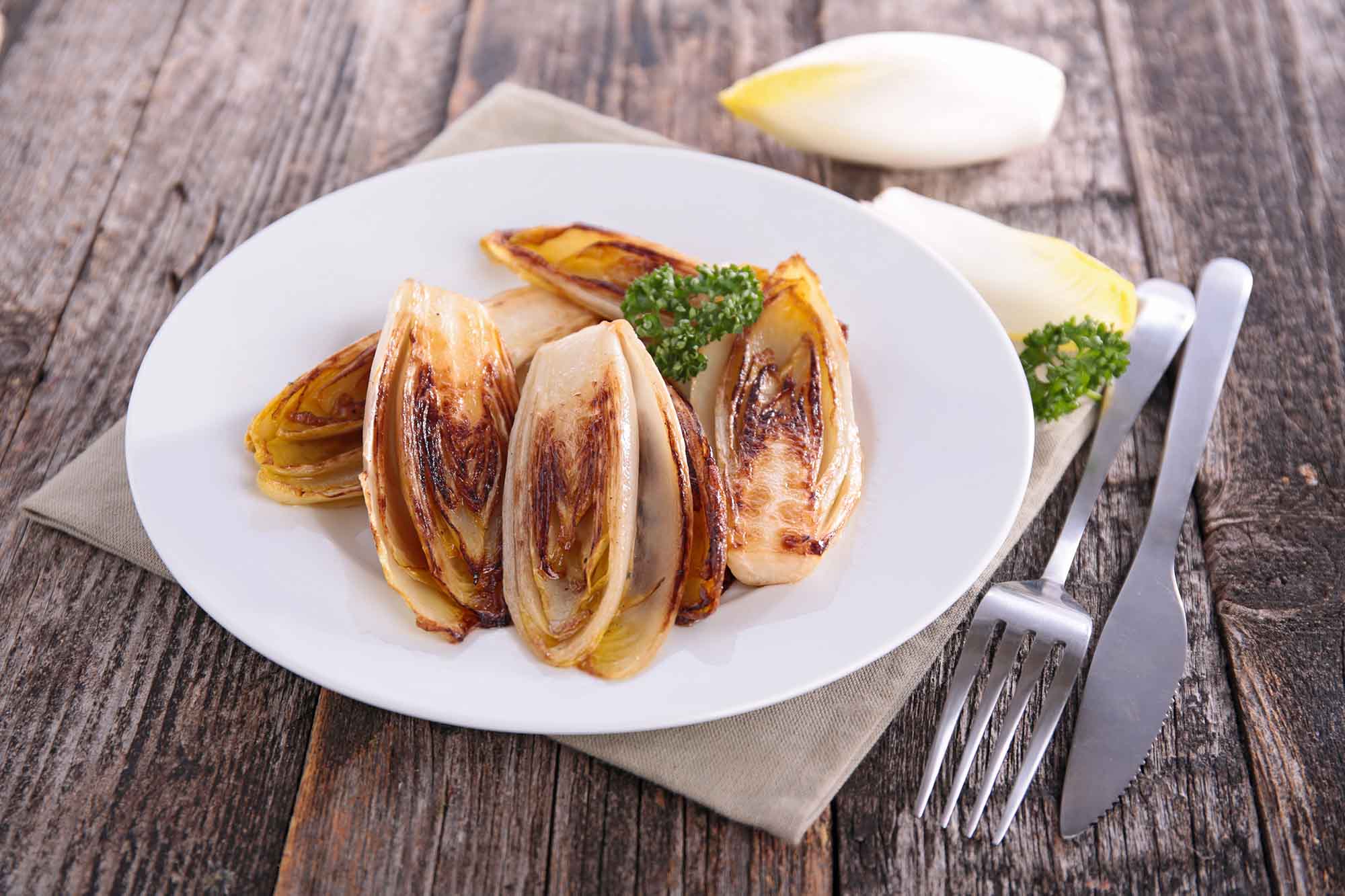 Gegrillter Chicorée | Gesundes Rezept