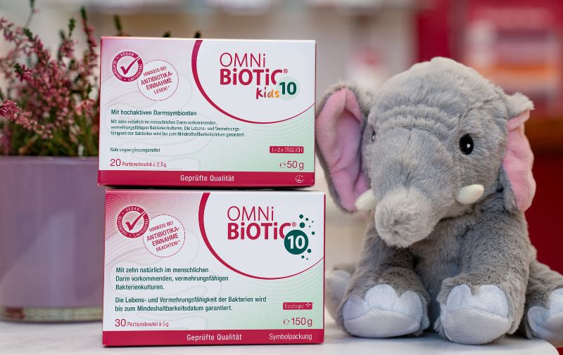 OMNi-BiOTiC® 10 Kids - Antibiotikum? Darmflora kindgerecht ergänzen! | DE